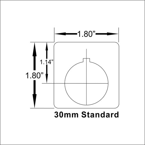 30mm Legend Plate