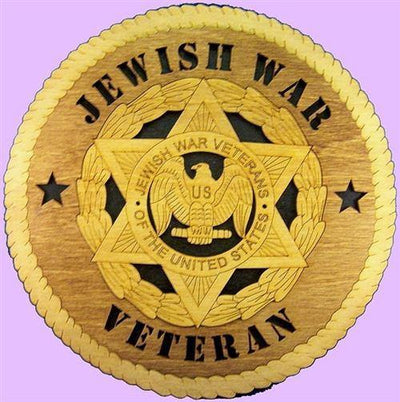 JEWISH WAR VETERAN Military Plaque